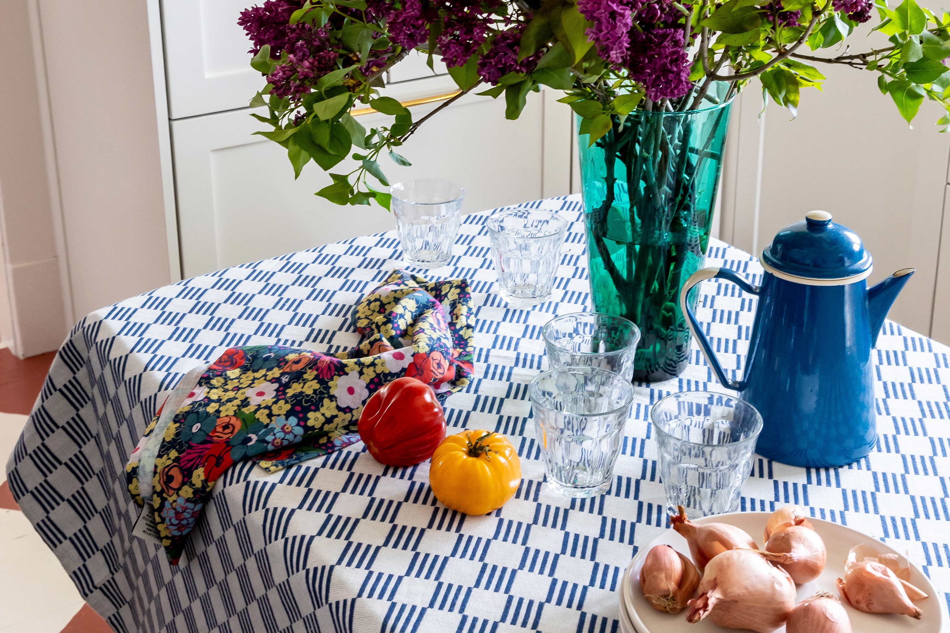 Woven Cotton Tablecloths & Linens | Golden Yarrow goods